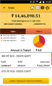 NPS Mobile App for National Pension System Subscribers