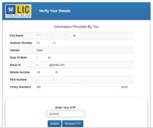How to Link Aadhaar With LIC Policies Online?