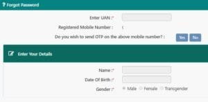 How to change Mobile Number in EPF UAN Account?