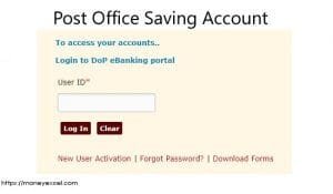 How to open a Post Office Savings Account and activate online?