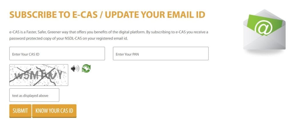 How to Download NSDL CAS - Consolidated Account Statement For Your ...