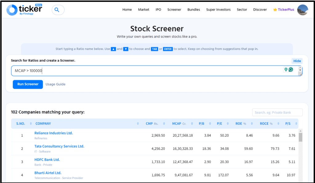 Top 5 Ways to Use a Screener to Pick Stocks