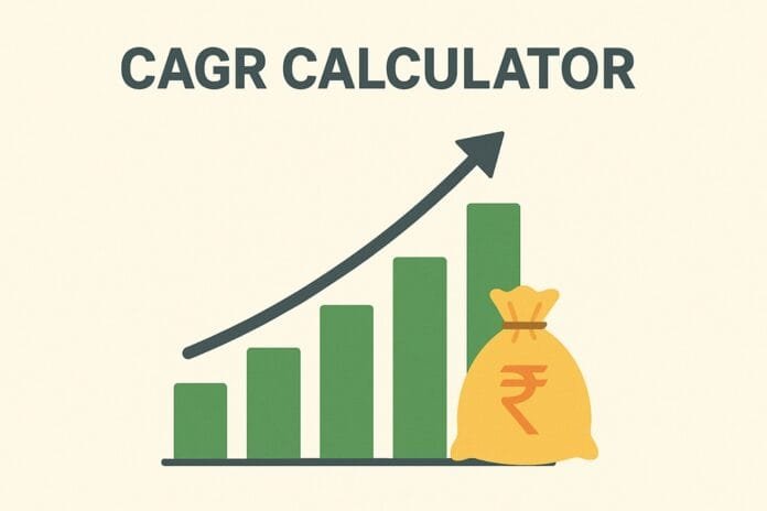 CAGR Calculator Online Measure Your Investment Growth