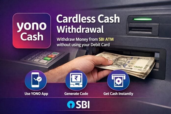 SBI YONO Cash - Get Cash Without ATM Card